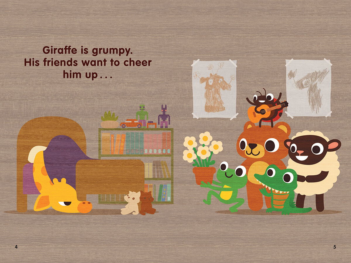 Scholastic Reader Lvl 1: Giraffe is Grumpy | Scholastic Canada Book Clubs