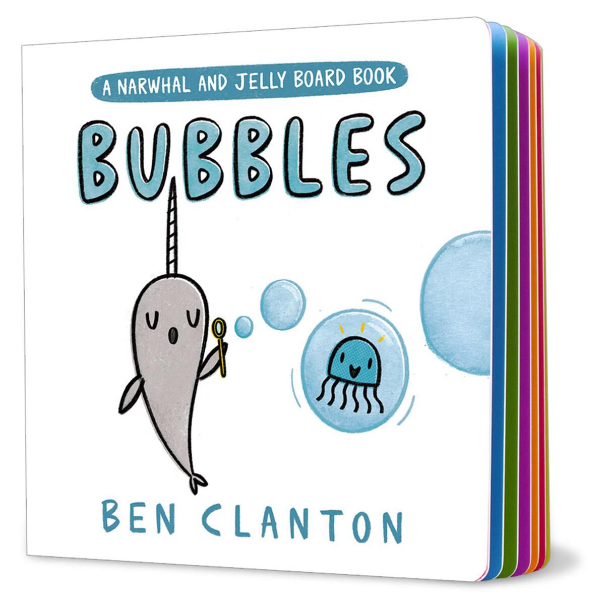 Bubbles: A Narwhal and Jelly Board Book | Les indispensables du prof ...