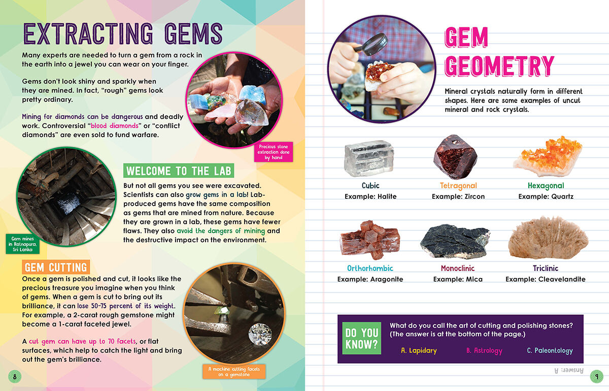 Klutz STEAM Lab: Ultimate Gemstone & Dig Kit | Scholastic Canada Book Clubs