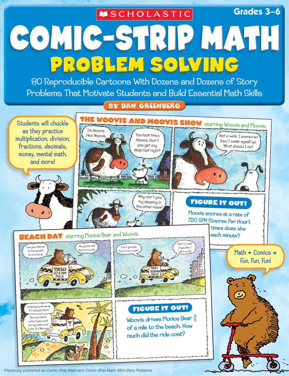 Comic-Strip Math: Problem Solving | Scholastic Canada Clubs de lecture