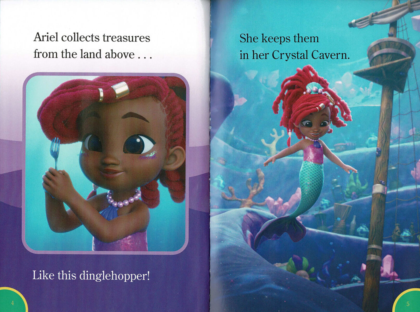 World of Reading: Disney Junior Ariel: Meet Ariel and Friends ...