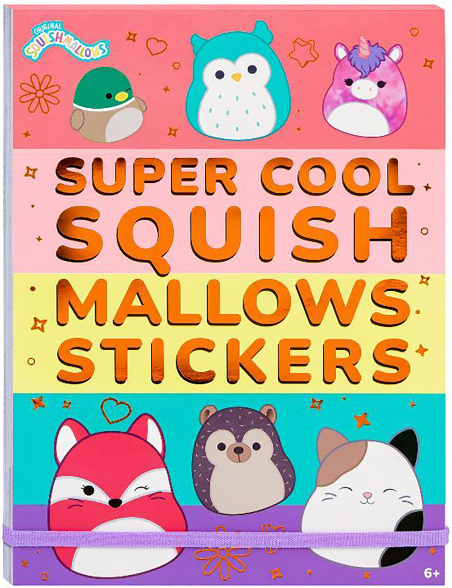 Squishmallows Super Cool Sticker Book | Les indispensables du prof ...
