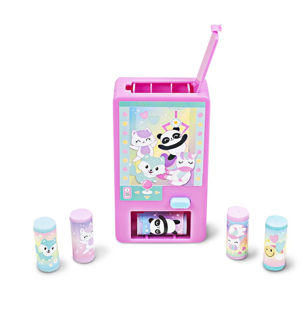 Pink Claw Machine Eraser Set | Scholastic Canada Book Clubs
