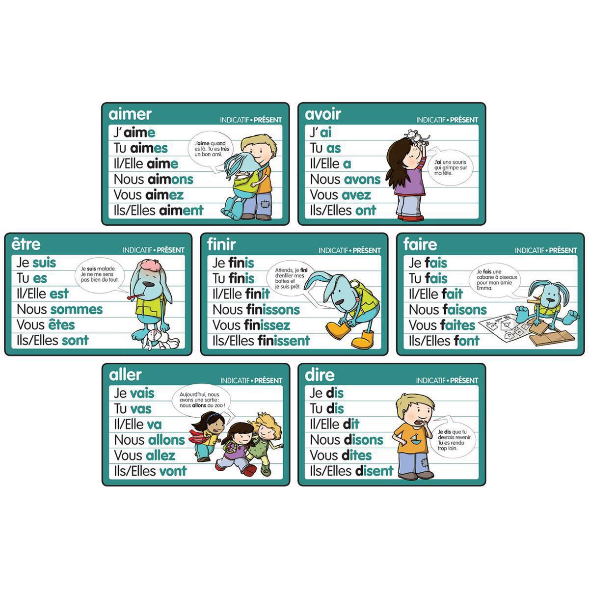 Ensemble Affiches des verbes | Scholastic Canada Book Clubs