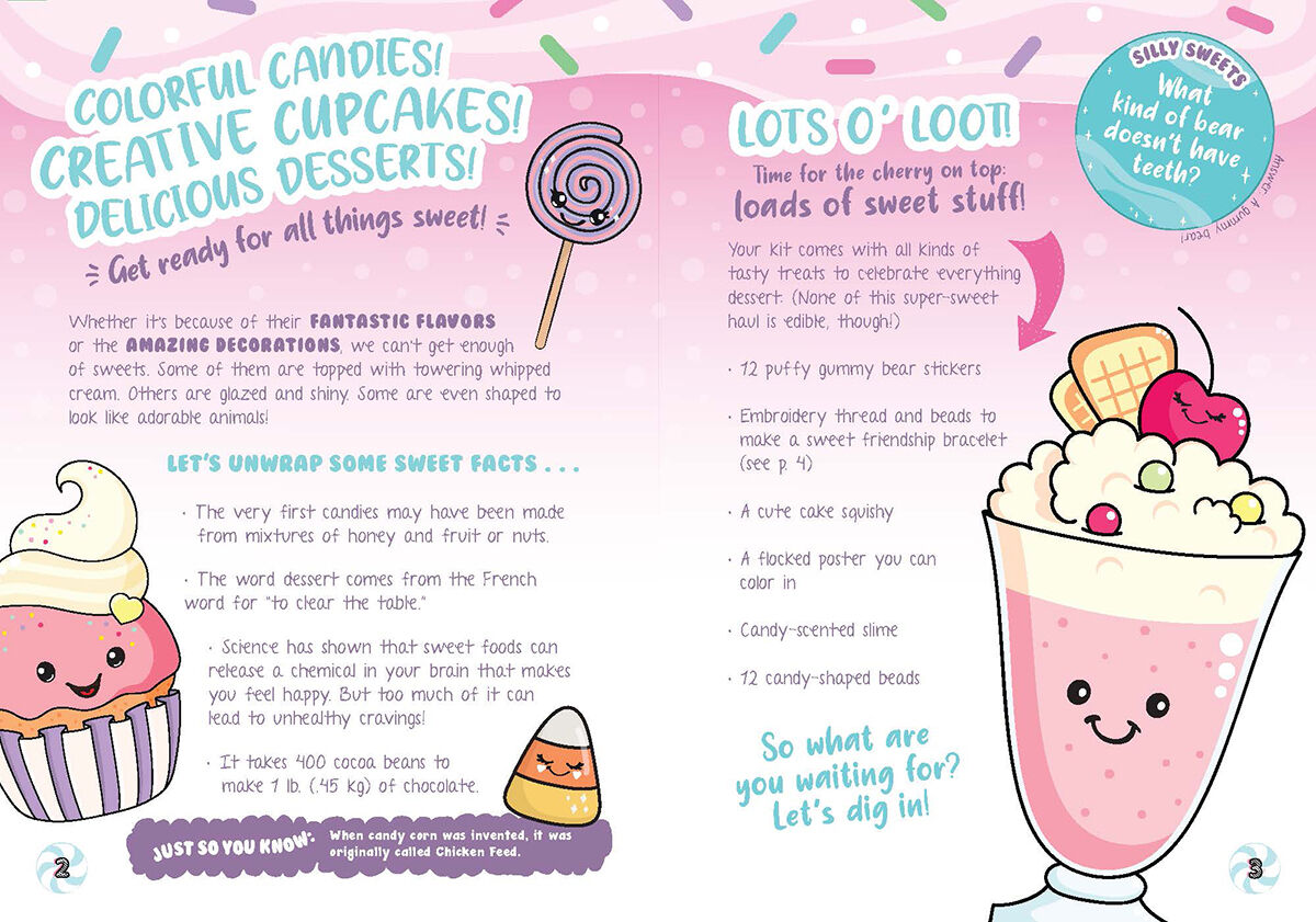 Sweet Treats Activity Kit | Scholastic Canada Book Clubs