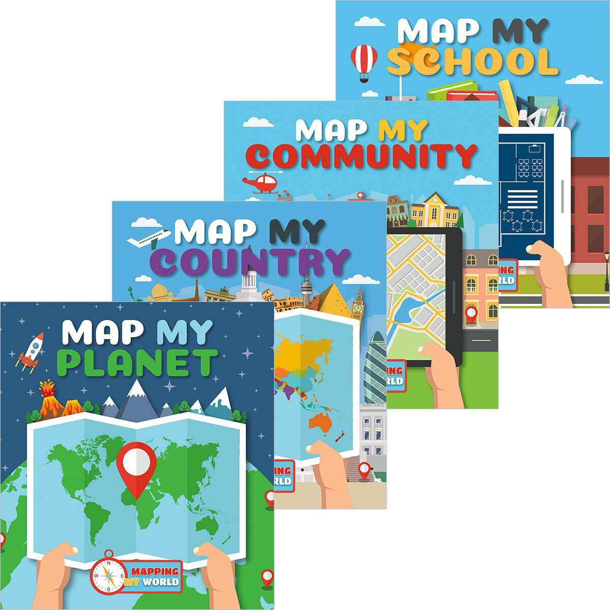 Mapping My World 4-Pack | Scholastic Canada Clubs de lecture