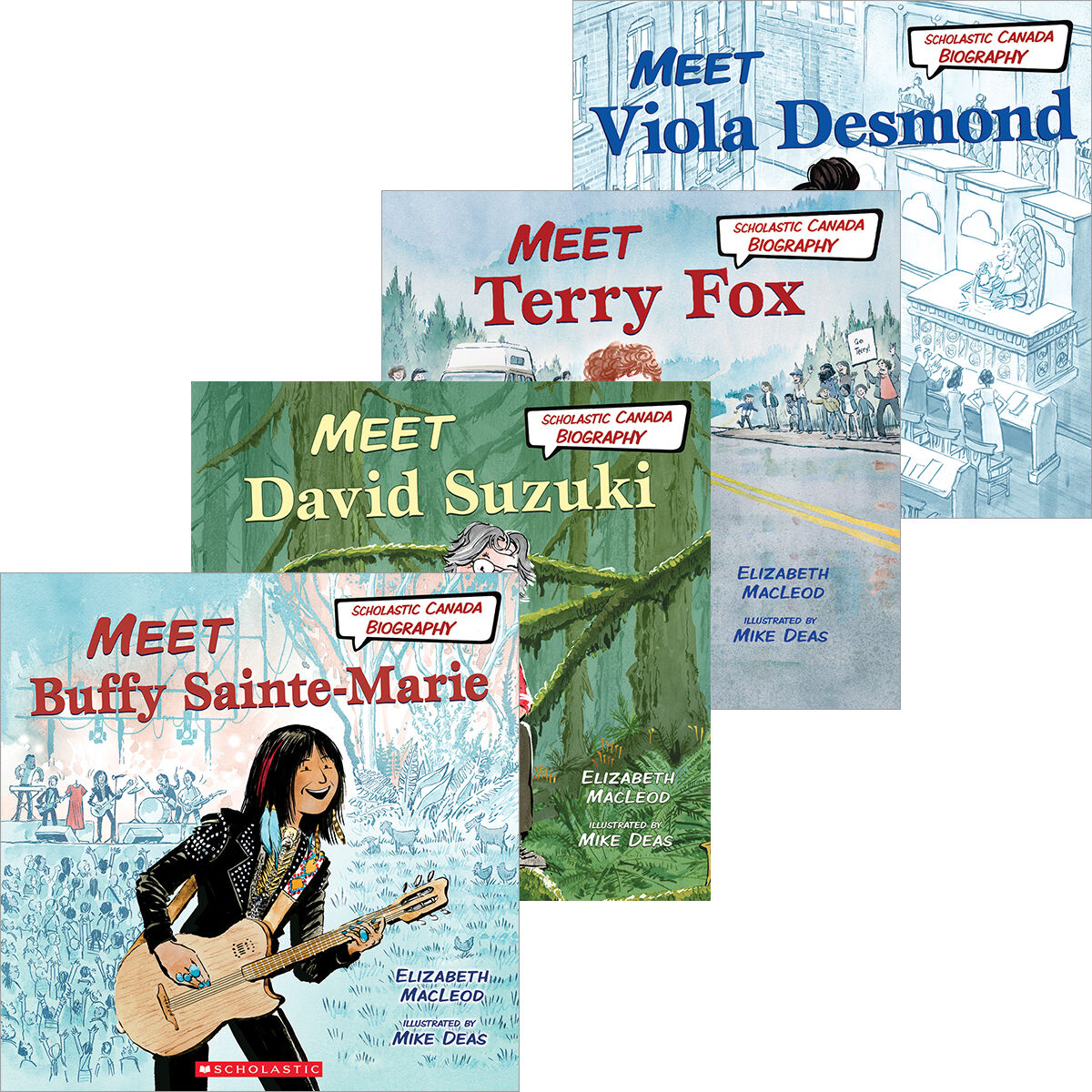 Scholastic Canada Biographies Collection | Scholastic Canada Book Clubs