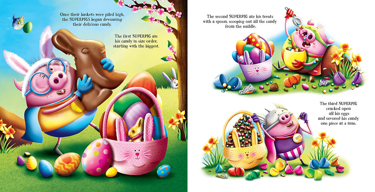The Three Little Superpigs and the Great Easter Egg Hunt | Scholastic ...
