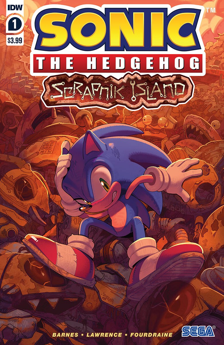 Sonic the Hedgehog: Scrapnik Island, Volume 1 | Scholastic Canada Book ...