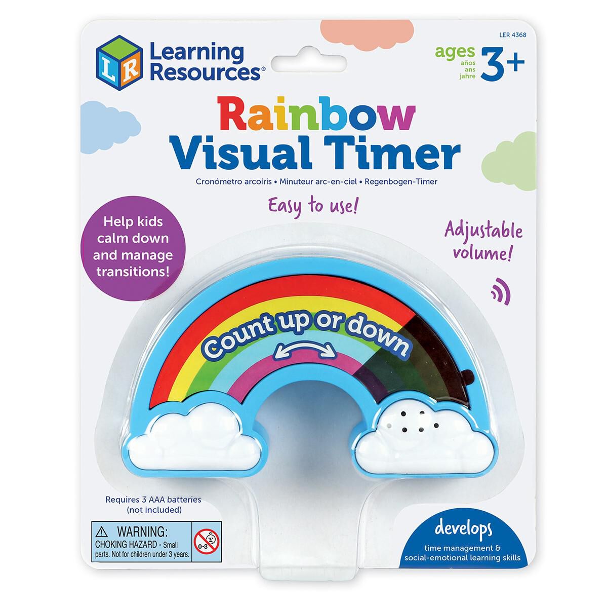 Rainbow Visual Timer | Scholastic Canada Book Clubs