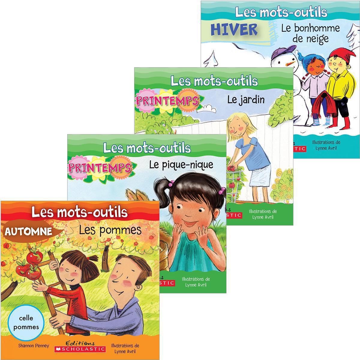 Collection Les mots-outils - Saisons | Scholastic Canada Clubs de lecture