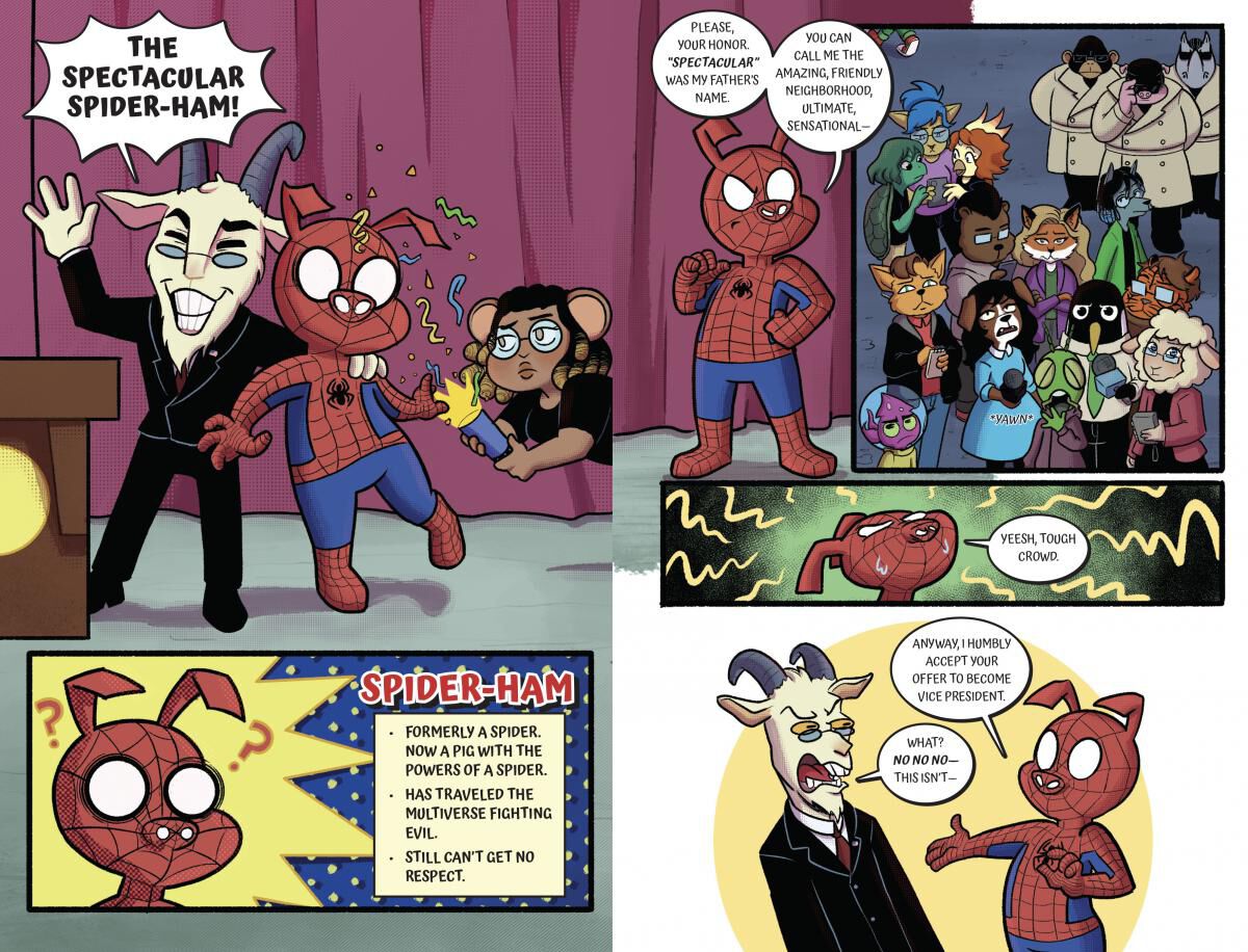 Spider-Ham: Great Power, No Responsibility | Scholastic Canada Book Clubs