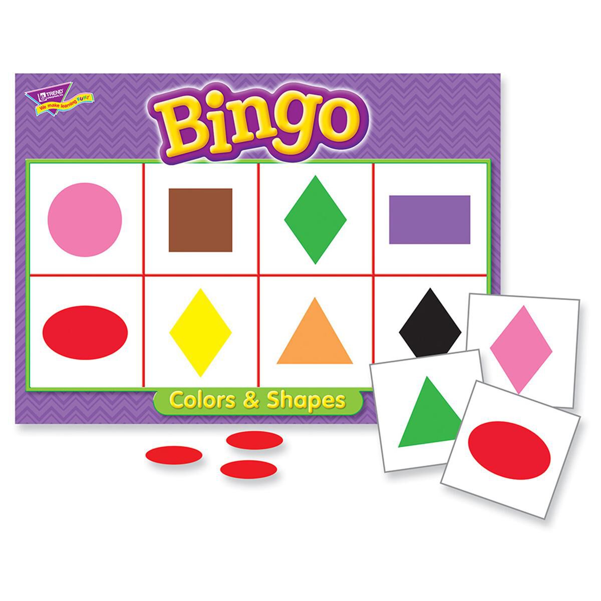 Bingo des formes et des couleurs | Scholastic Canada Clubs de lecture