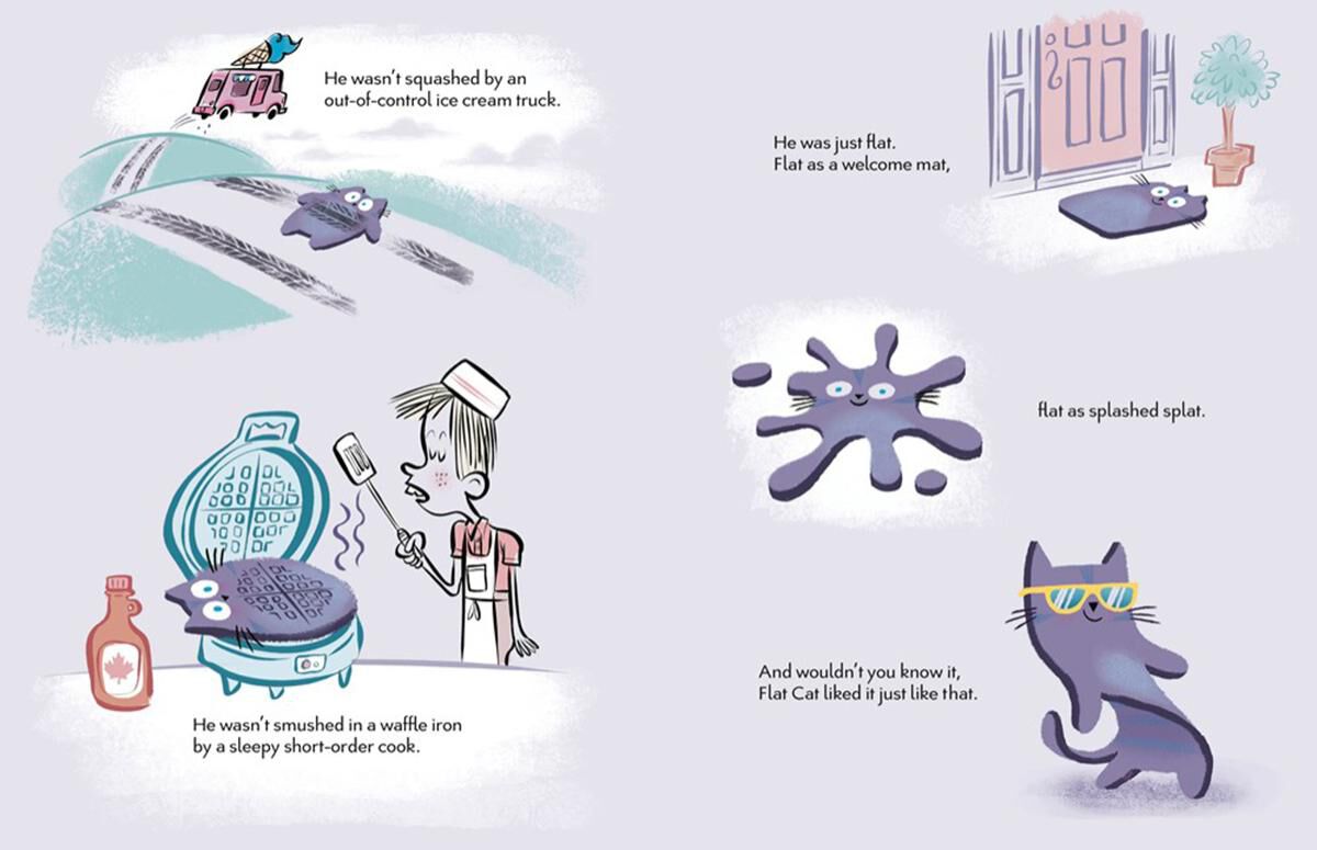 Flat Cat | Scholastic Canada Book Clubs