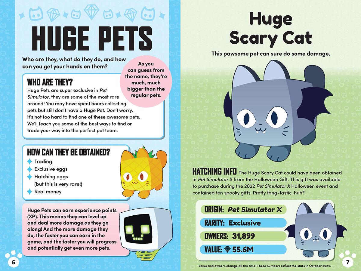 Pet Simulator: Huge and Titanic Handbook | Scholastic Canada Book Clubs