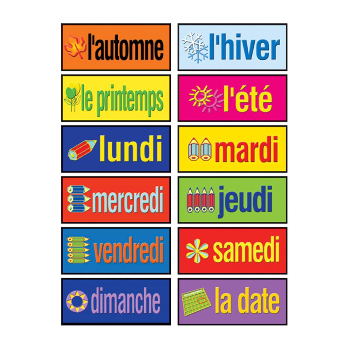 French Essential Vocabulary Cards | Scholastic Canada Book Clubs