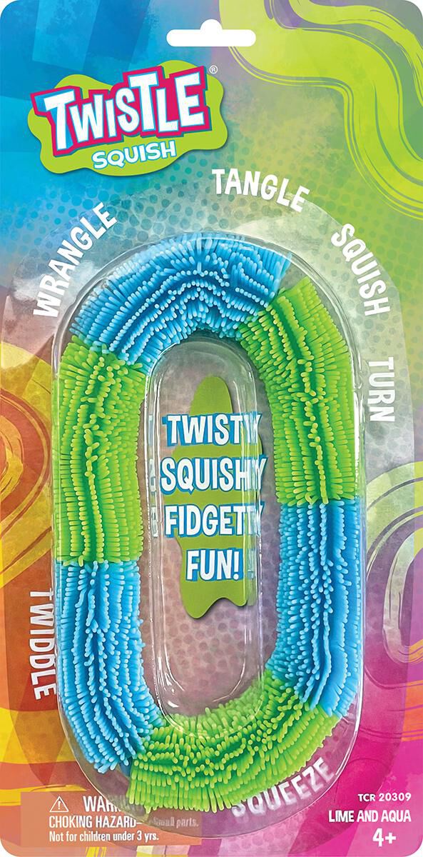 Twistle Squish: Aqua & Lime | Scholastic Canada Book Clubs