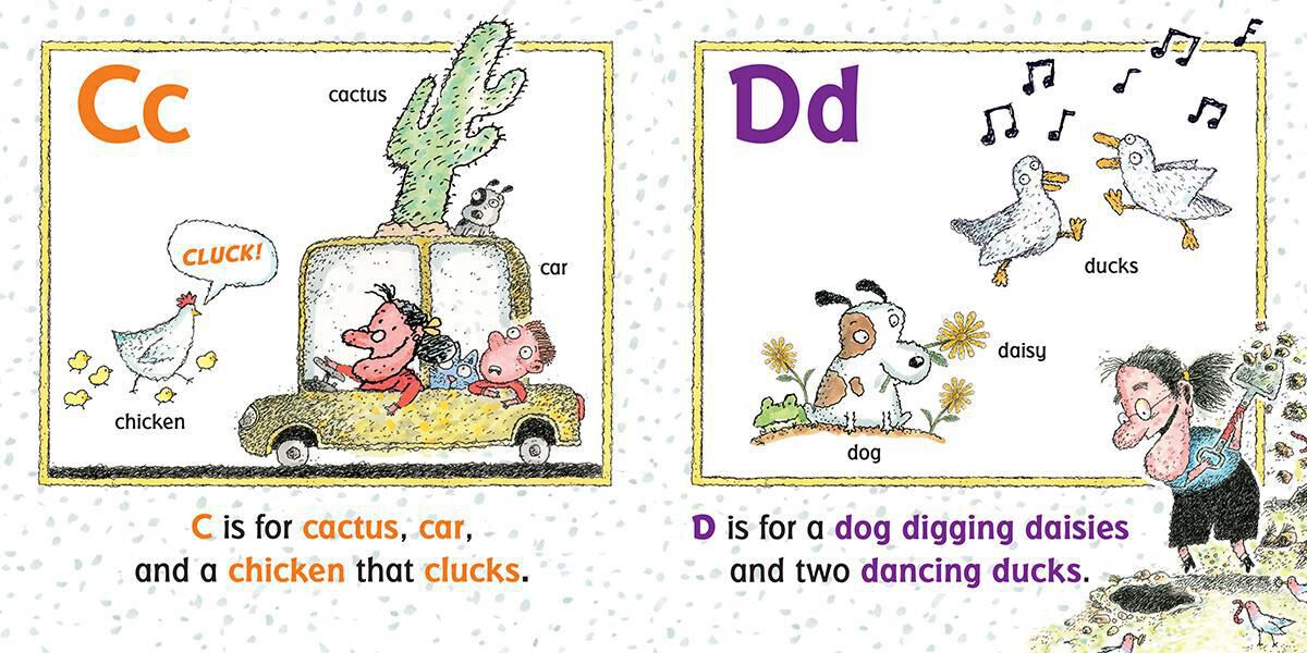 There Was an Old Lady Who Swallowed the ABCs | Scholastic Canada Book Clubs