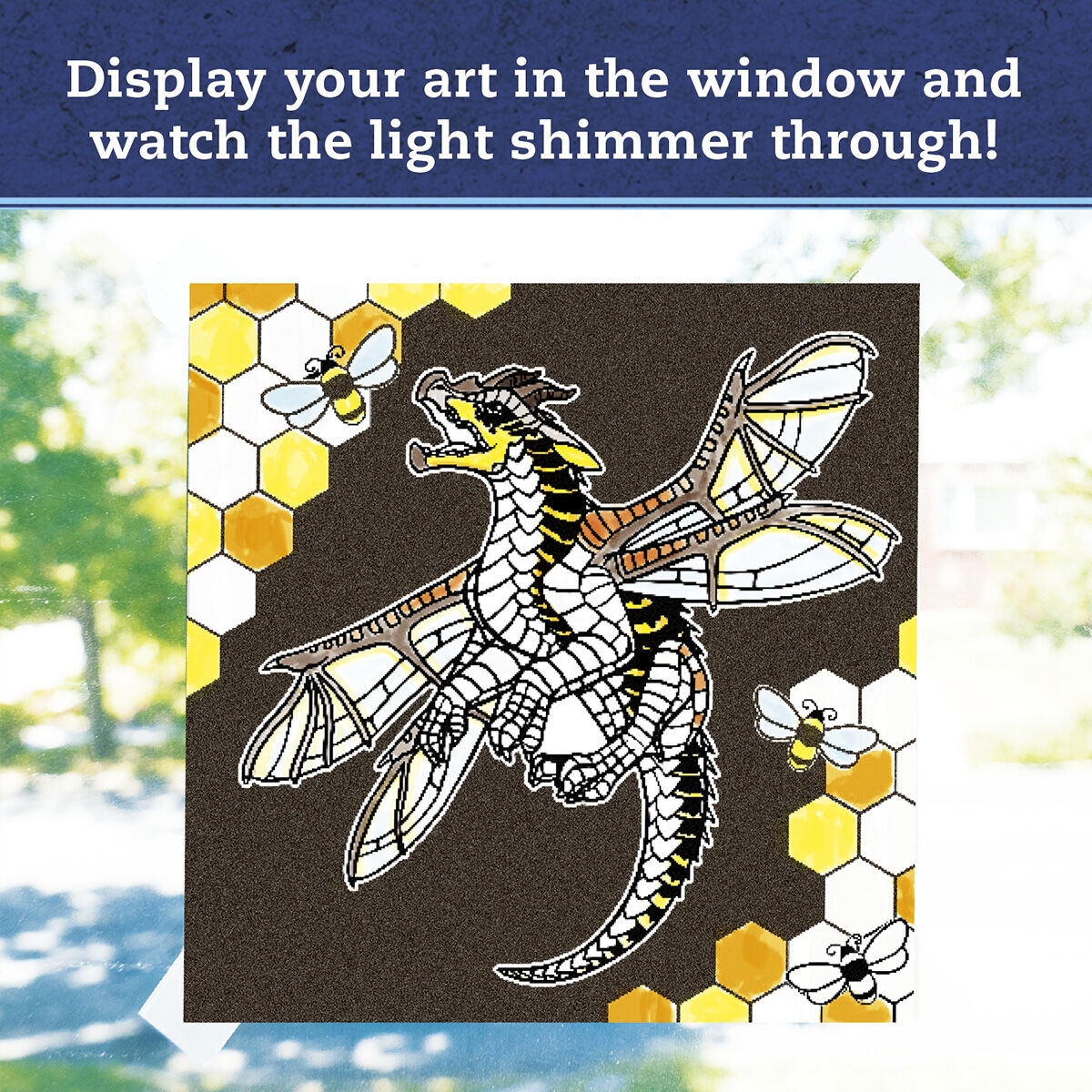 Klutz The Official Wings of Fire Stained Glass Art Book | Scholastic ...