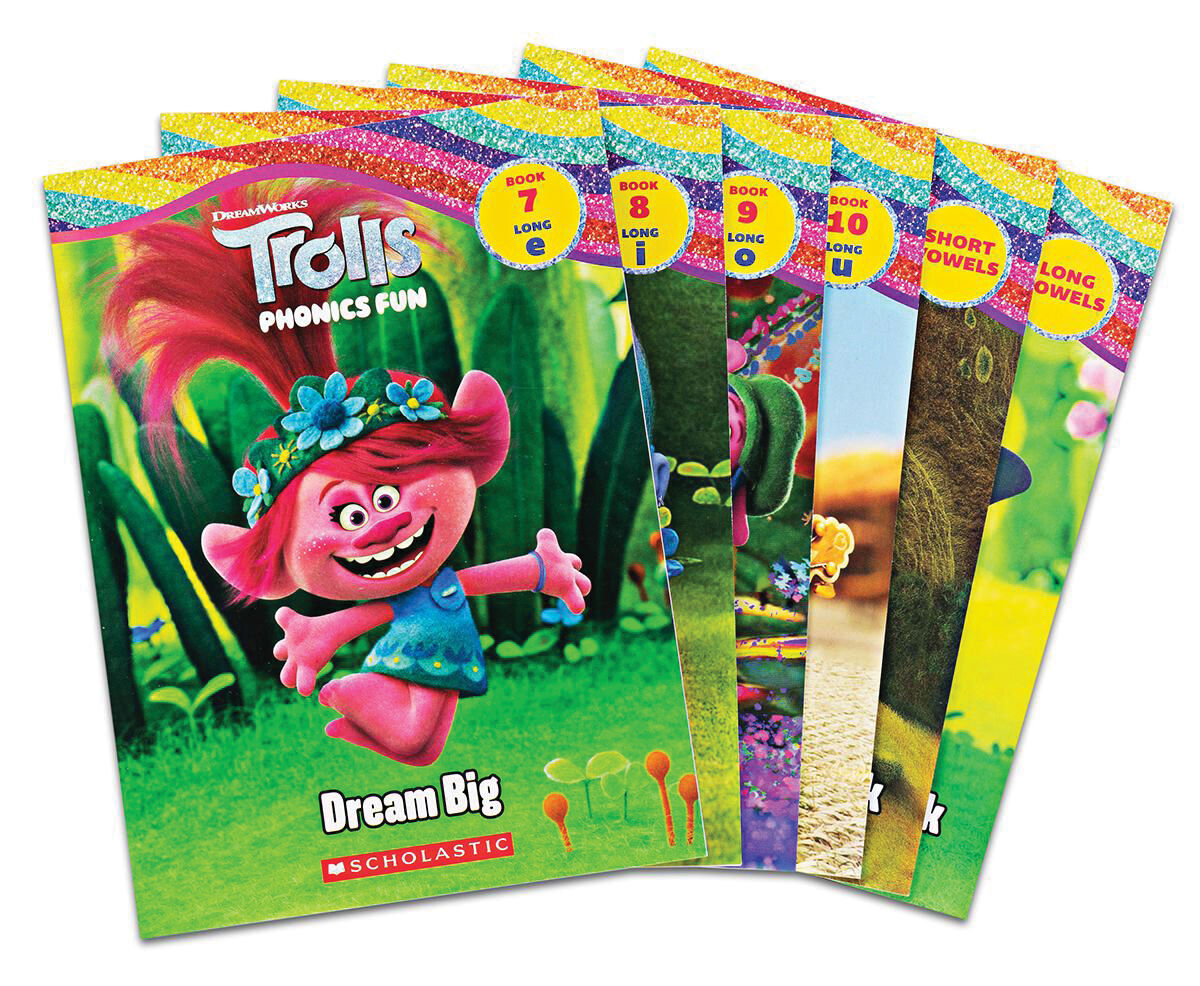 Trolls Phonics Fun Boxed Set | Scholastic Canada Book Clubs