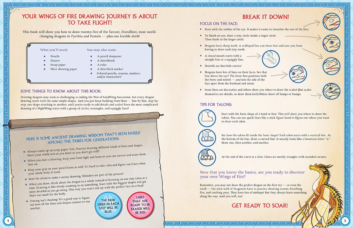 The Official Wings of Fire How to Draw | Scholastic Canada Book Clubs