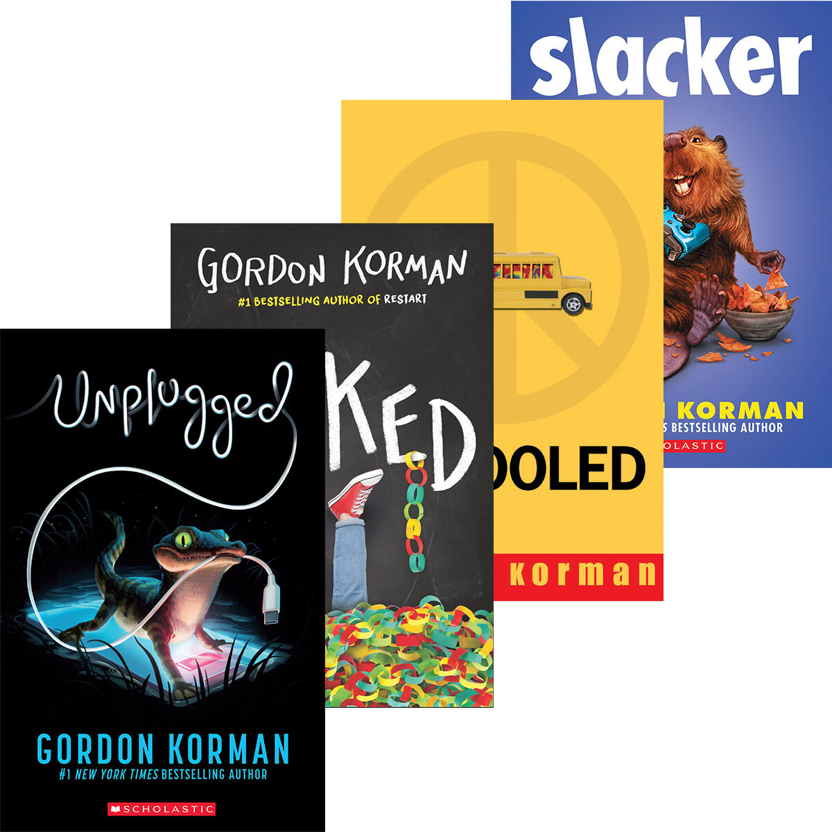 Gordon Korman Paperback 5-Pack | Scholastic Canada Book Clubs