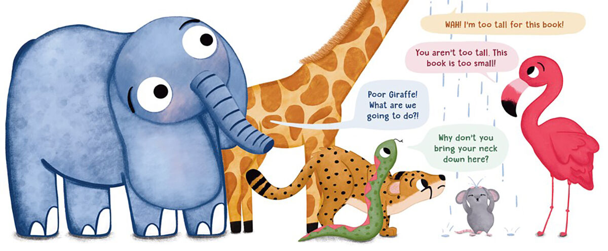 Giraffe is Too Tall for This Book | Scholastic Canada Book Clubs