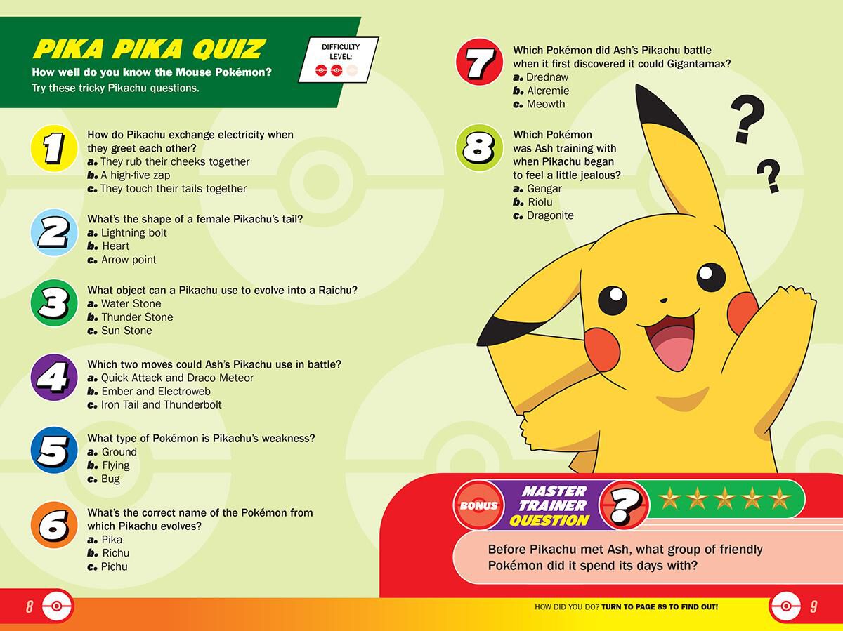 Pokémon Trivia Challenge | Scholastic Canada Book Clubs