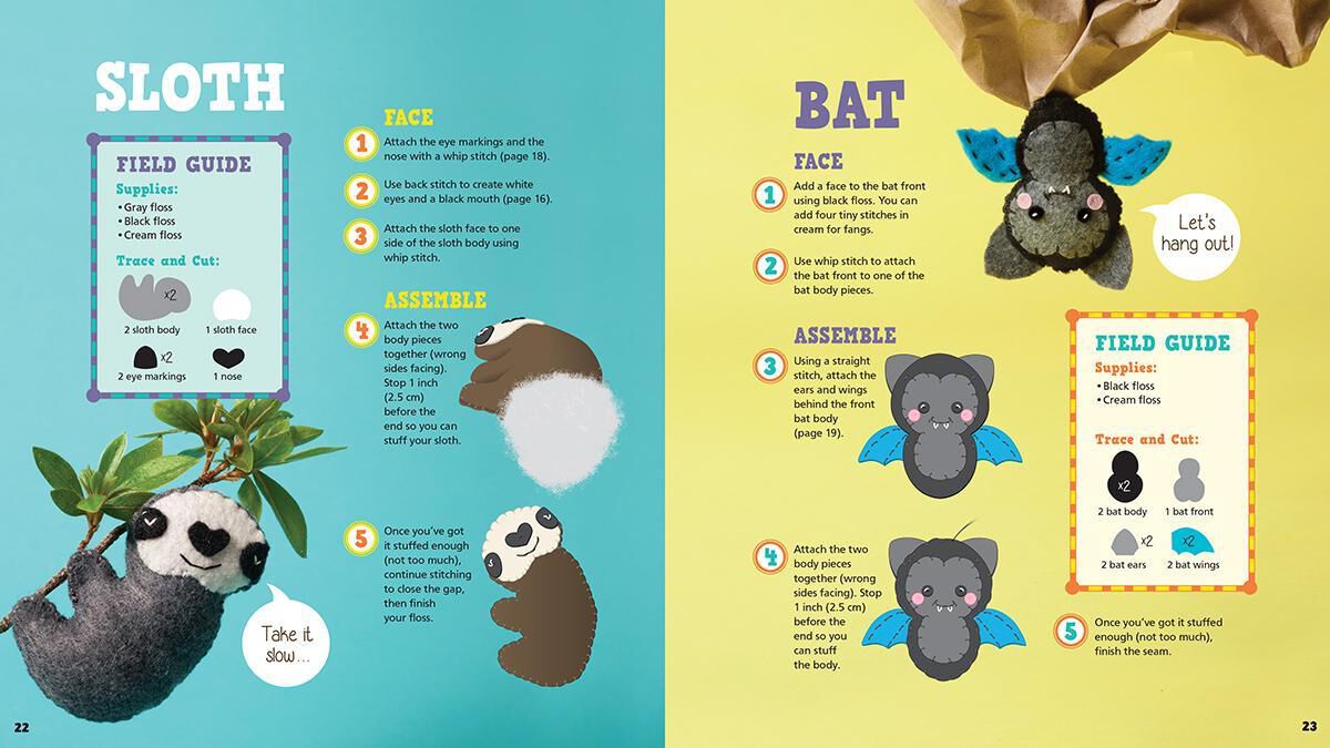 Klutz® Sew Mini Animals | Scholastic Canada Book Clubs