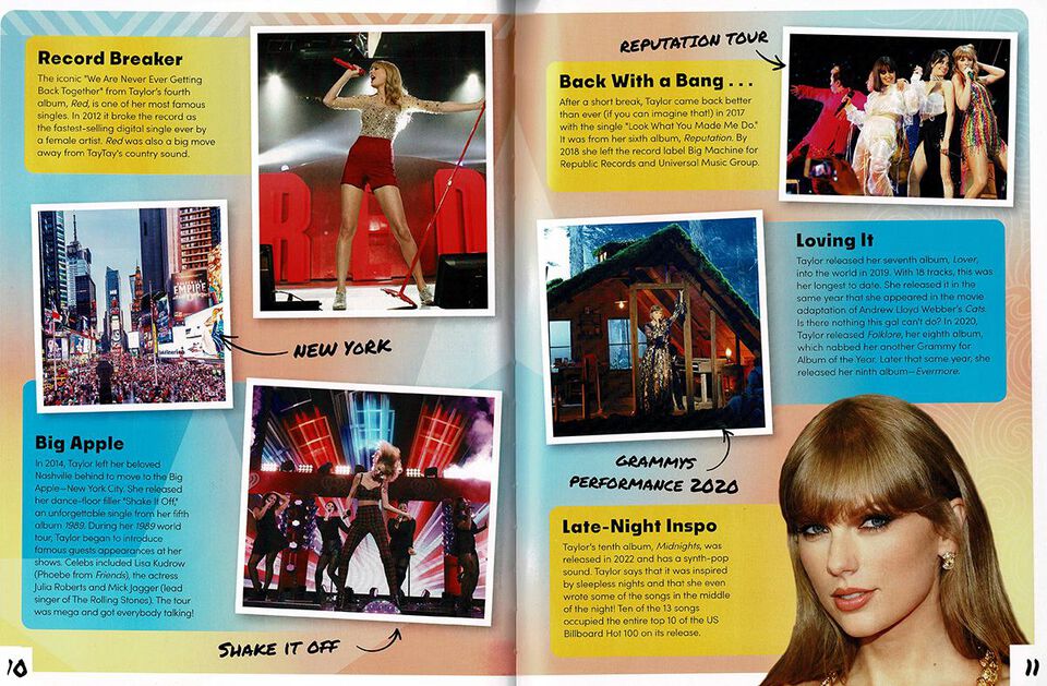 Essential Taylor Swift Fanbook | Scholastic Canada Book Clubs Essential Taylor Swift Fanbook | Scholastic Canada Book Clubs