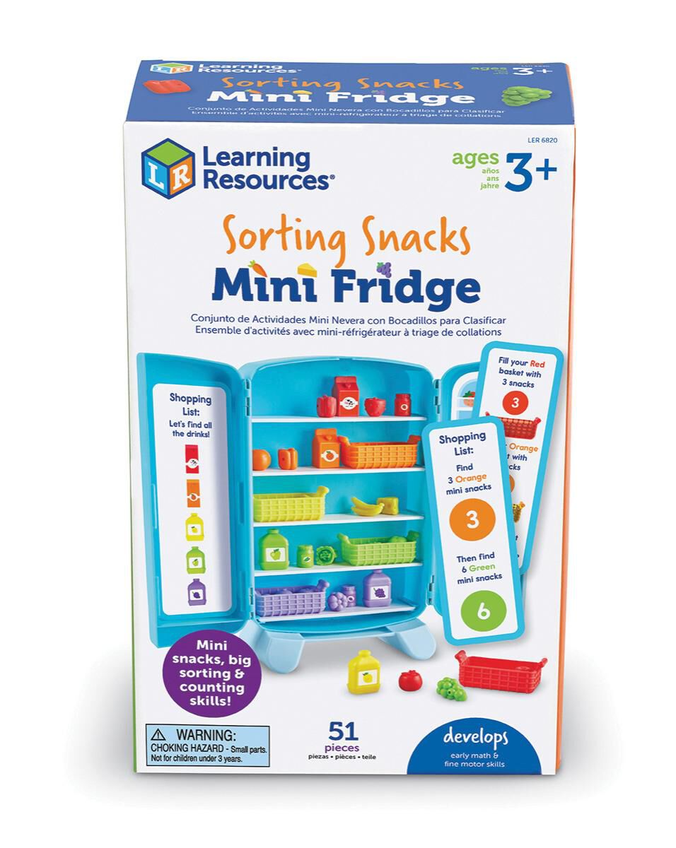 Sorting Snacks Mini Fridge | Scholastic Canada Book Clubs