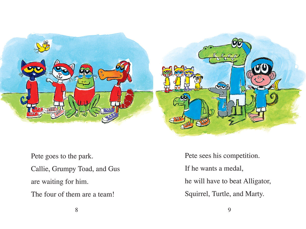 Pete the Cat: Rocking Field Day | Scholastic Canada Clubs de lecture
