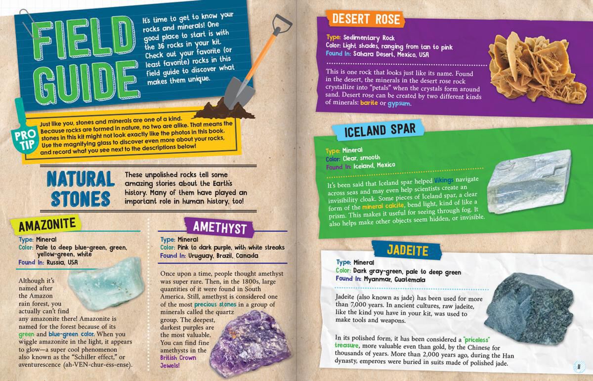 Klutz Maker Lab: Rocks, Gems & Geodes | Les indispensables du prof ...