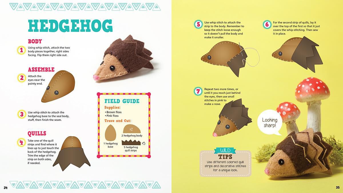 Klutz® Sew Mini Animals | Scholastic Canada Book Clubs