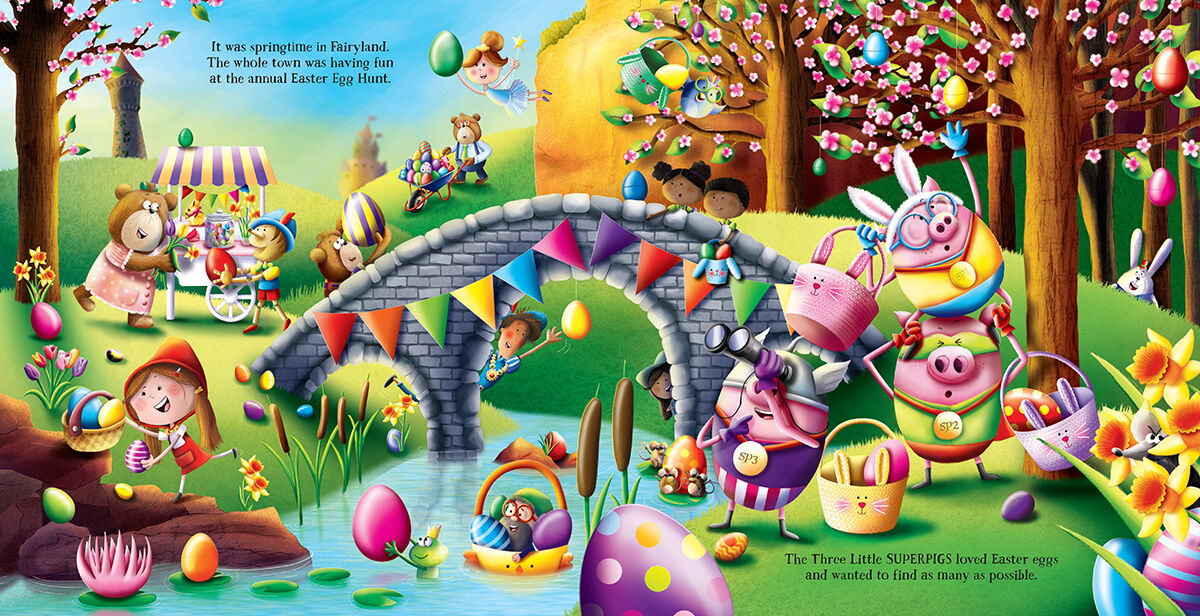 The Three Little Superpigs and the Great Easter Egg Hunt | Scholastic ...