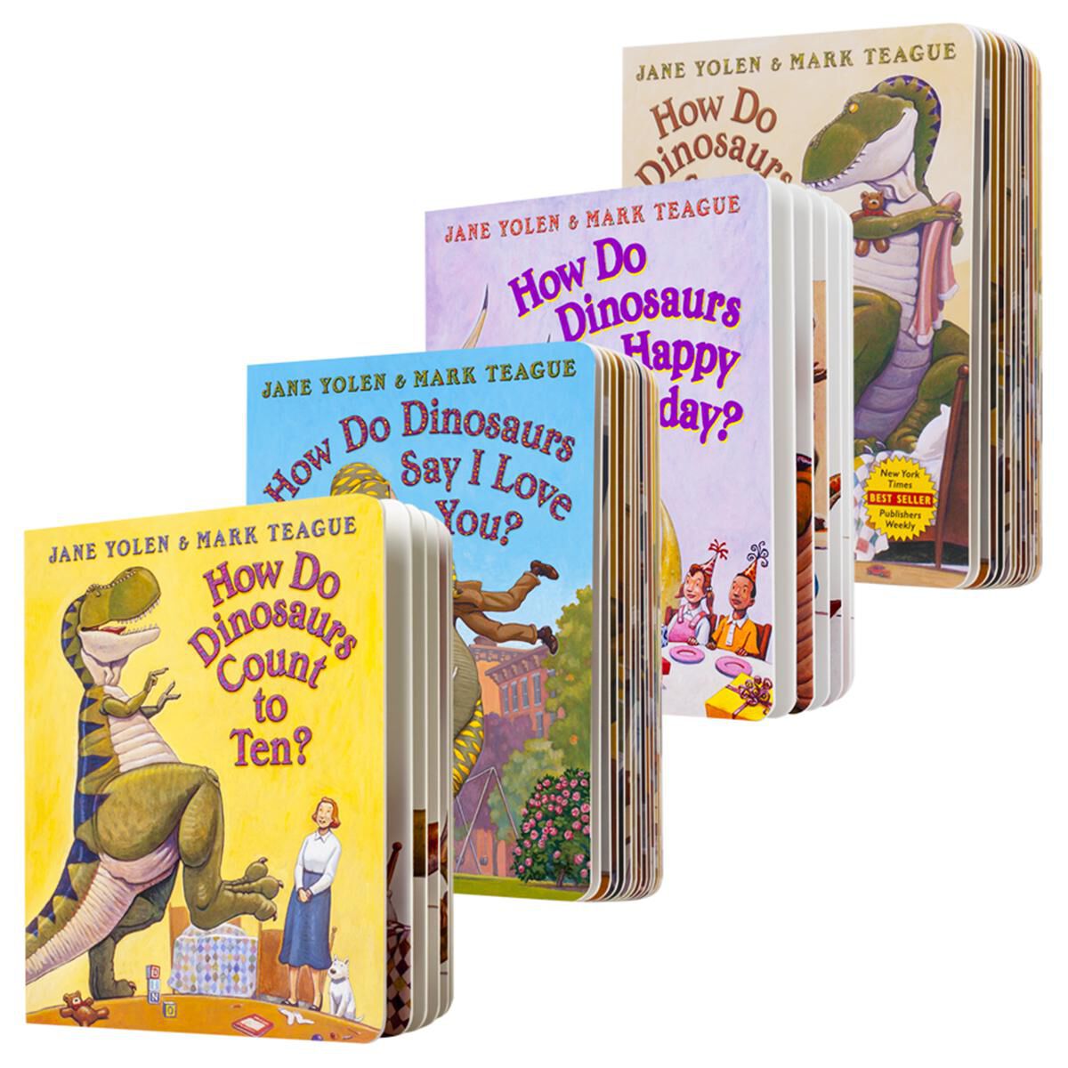 How Do Dinosaurs Board Book 4-Pack | Scholastic Canada Book Clubs