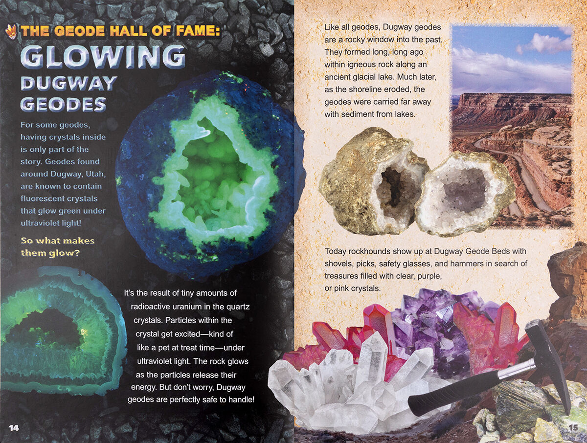 Hidden Geodes: Dig and Discover Kit | Scholastic Canada Book Clubs