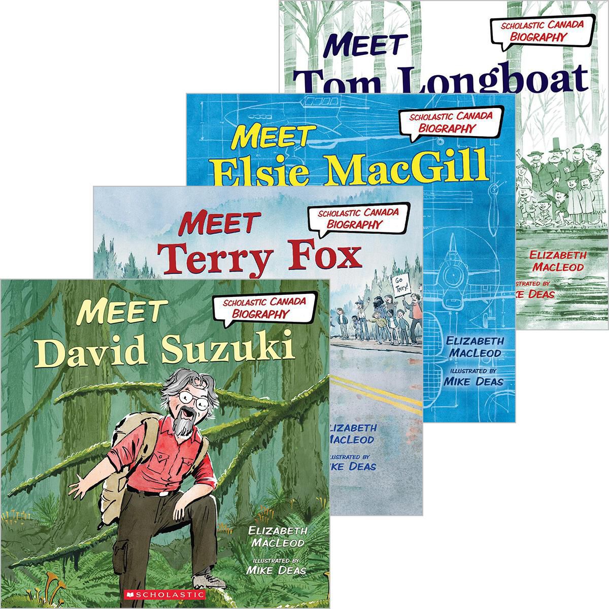 Scholastic Canada Biographies Pack | Scholastic Canada Book Clubs