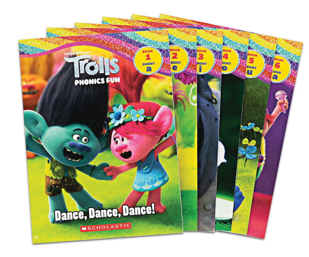 Trolls Phonics Fun Boxed Set | Scholastic Canada Book Clubs