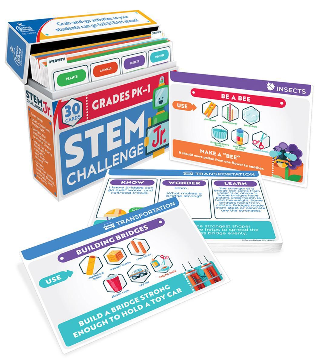 STEM Challenge Jr. Learning Cards | Scholastic Canada Book Clubs