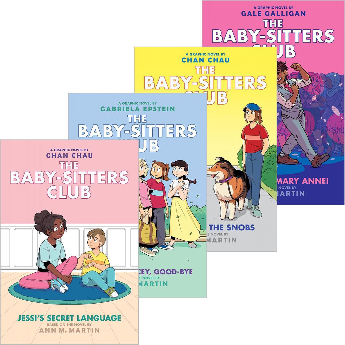 The Baby-Sitters Club Graphix Library-Bound 6-Pack | Scholastic Canada Clubs de lecture