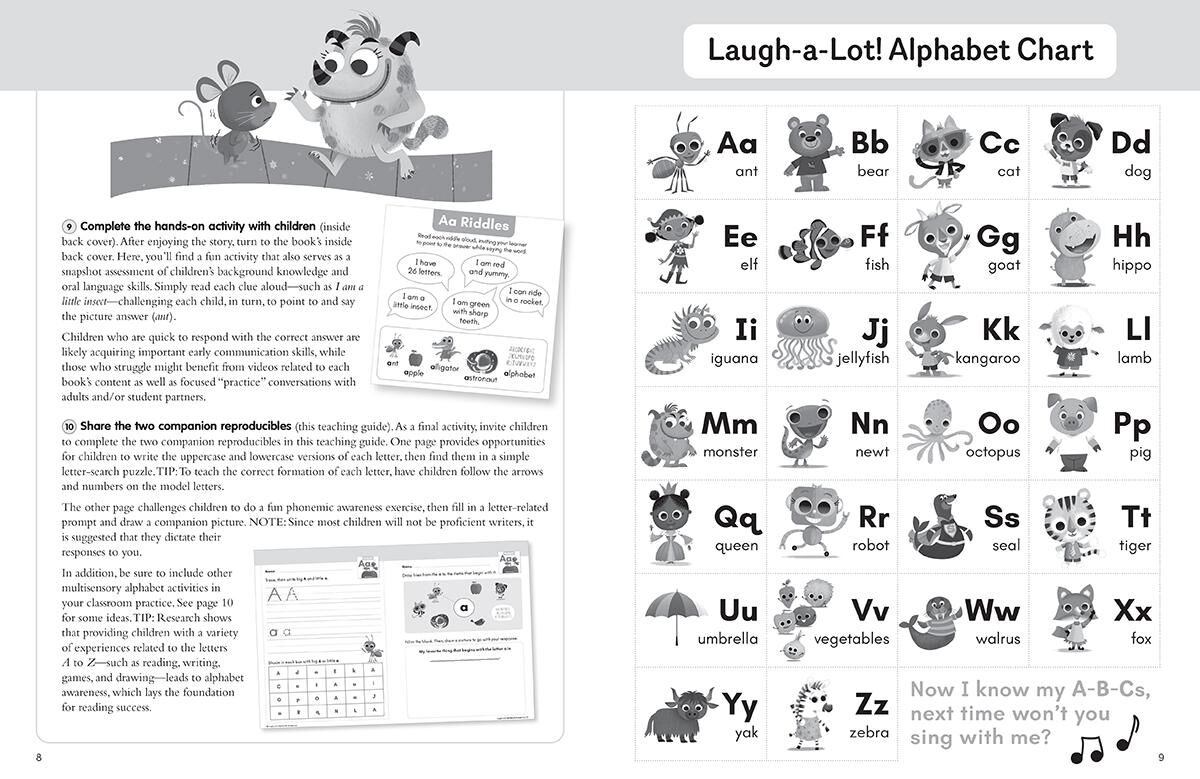 Laugh-a-Lot! Alphabet Classroom Set | Scholastic Canada Book Clubs