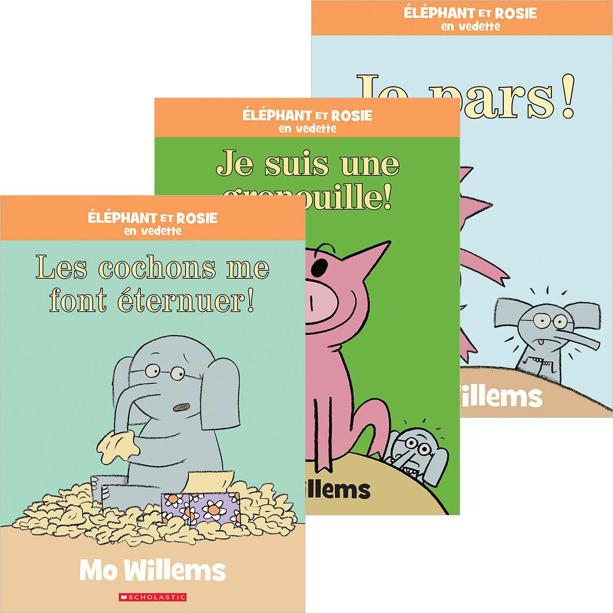 Trio Éléphant et Rosie | Scholastic Canada Clubs de lecture