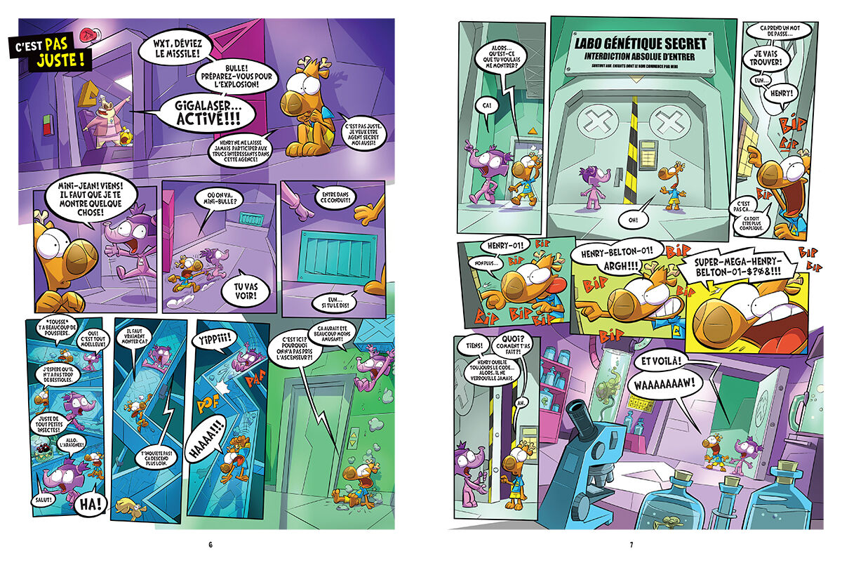 Les expériences de Mini-Jean : Tome 4 | Scholastic Canada Book Clubs