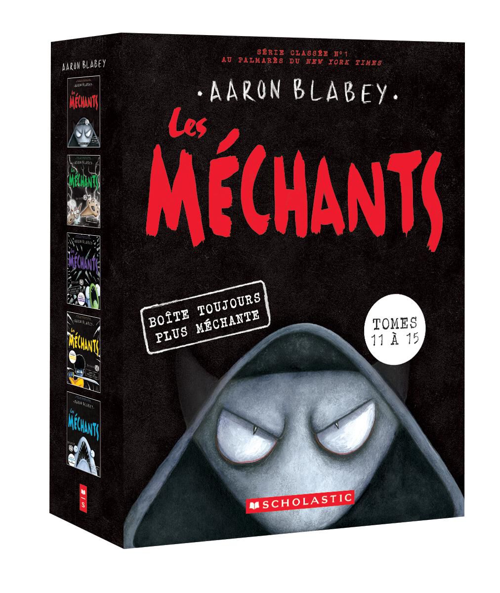 Coffret Les méchants 3 : Tomes 11 à 15 | Scholastic Canada Clubs de lecture