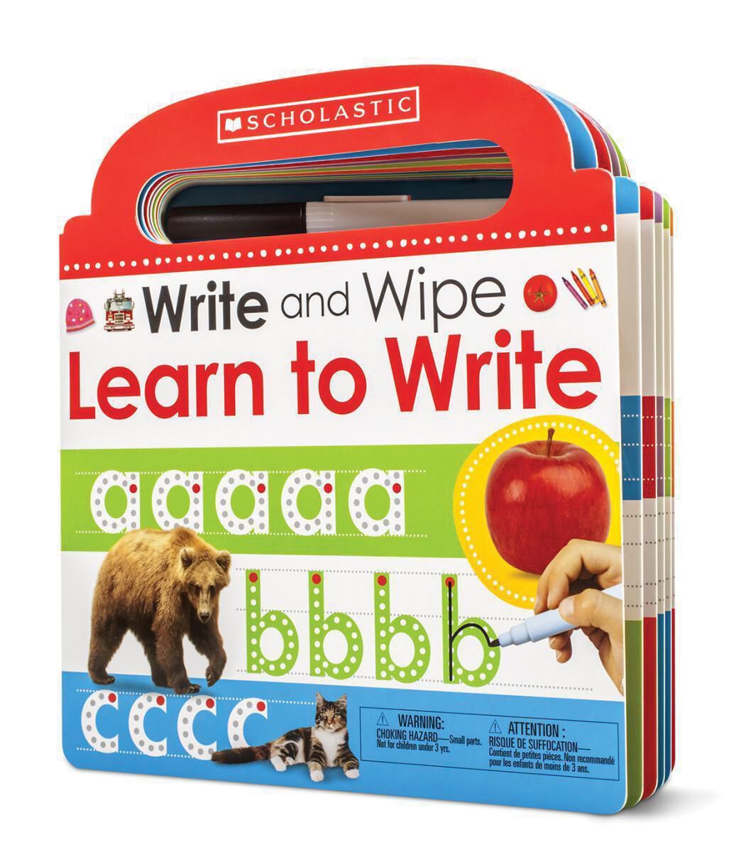 Scholastic Early Learners: Write and Wipe Learn to Write | Scholastic ...