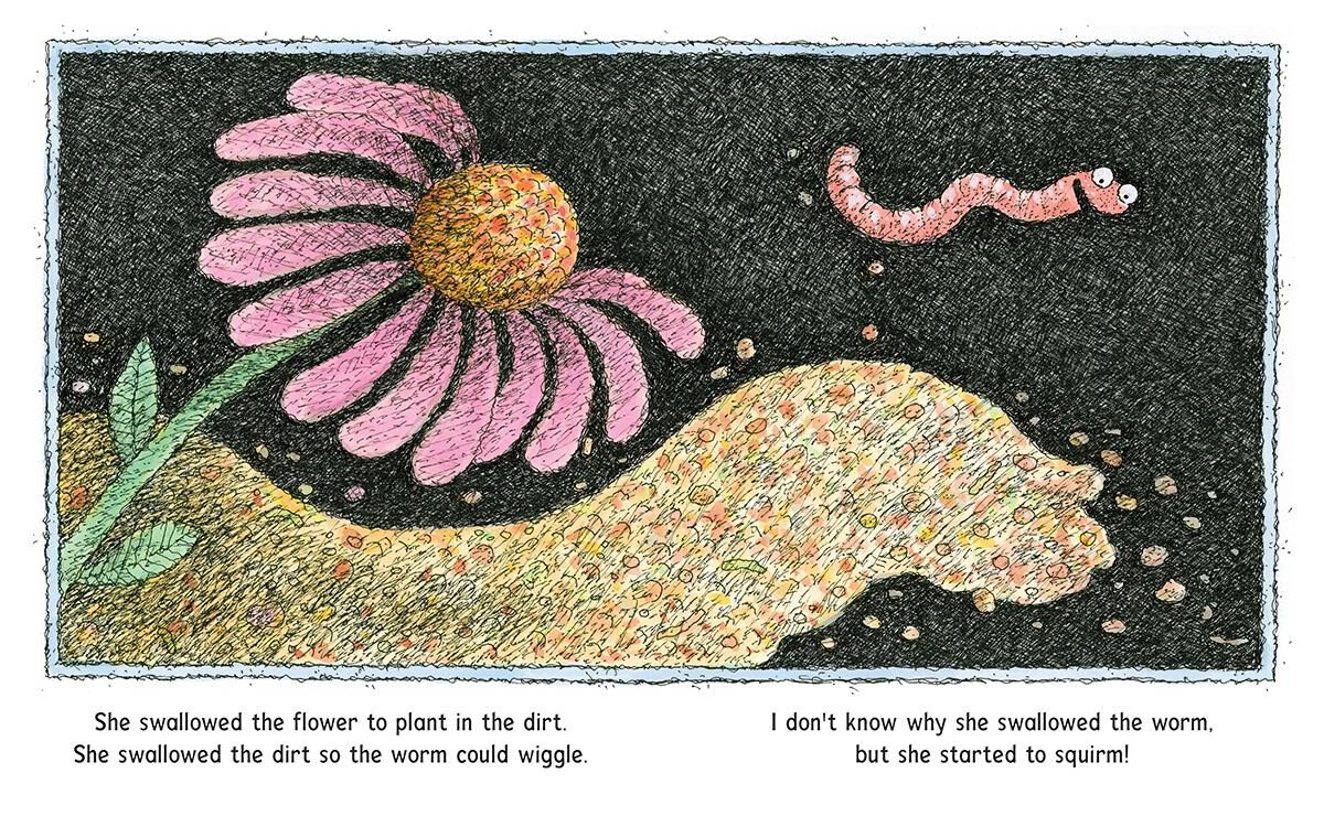 There Was an Old Lady Who Swallowed a Worm! | Scholastic Canada Book Clubs