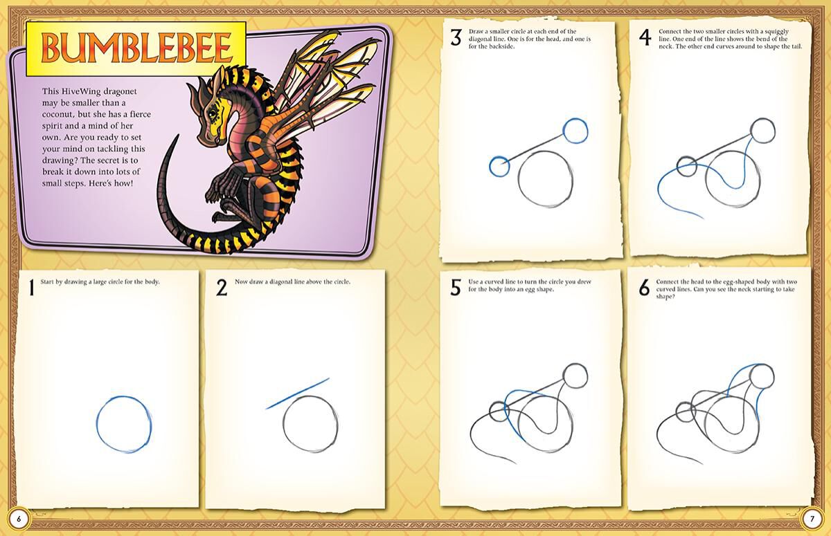 The Official Wings of Fire How to Draw | Scholastic Canada Book Clubs