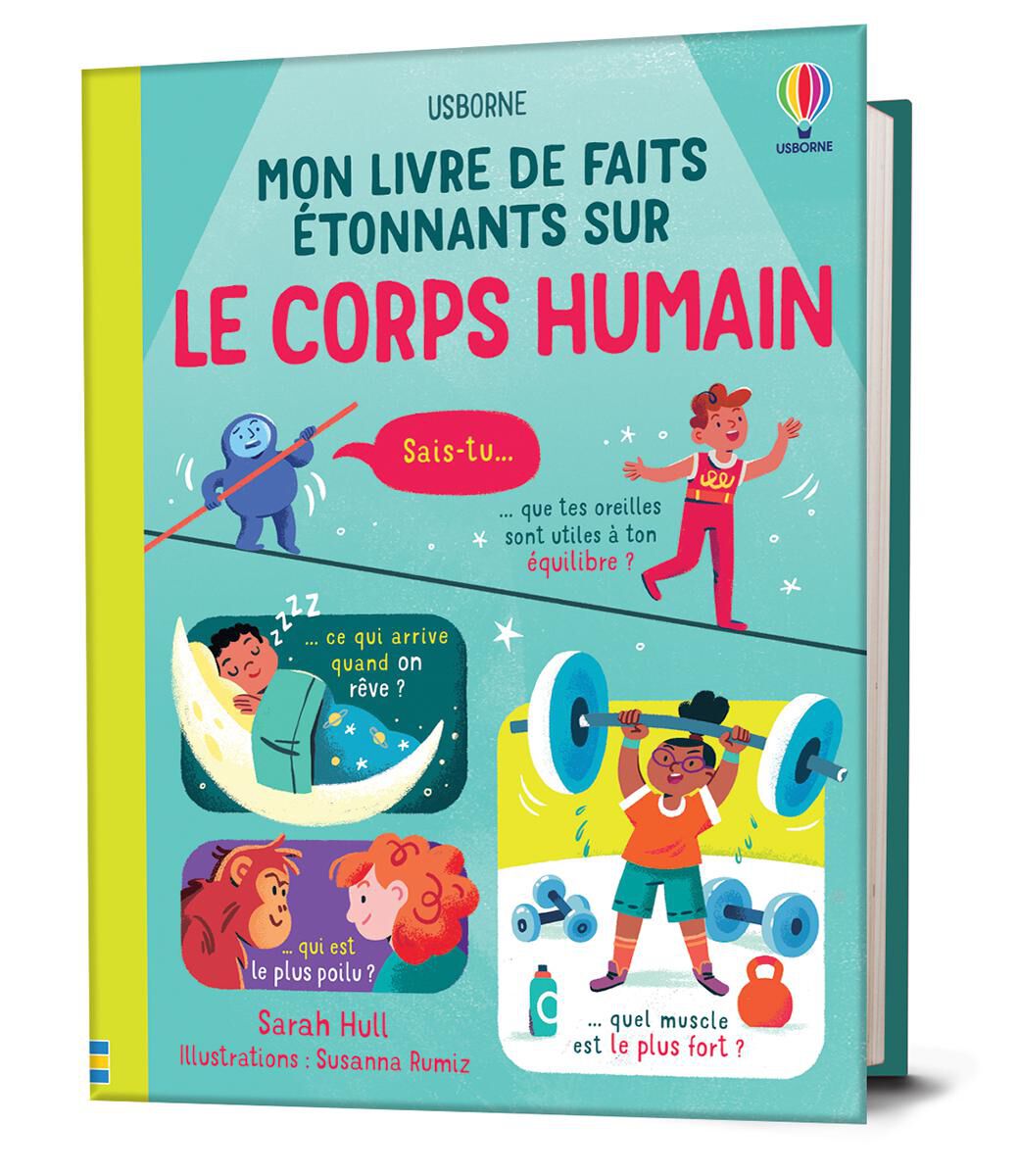 Mon livre de faits étonnants sur le corps humain | Les indispensables ...