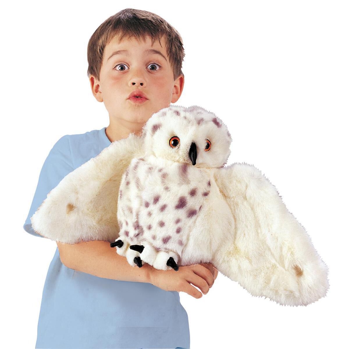 Snowy Owl Puppet | Scholastic Canada Book Clubs